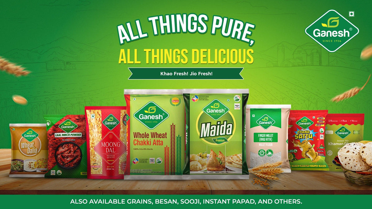 Buy Ganesh Pure Atta | Chakki Atta And Multigrain Atta Online – tagged ...